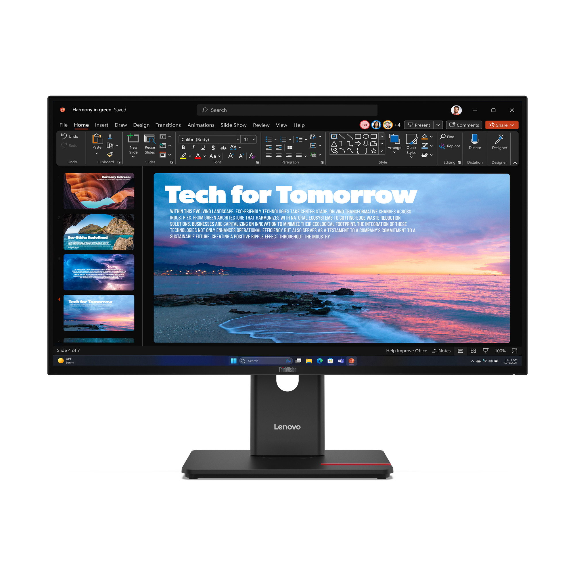LENOVO ThinkVision T27QD-40 27 inch Monitor